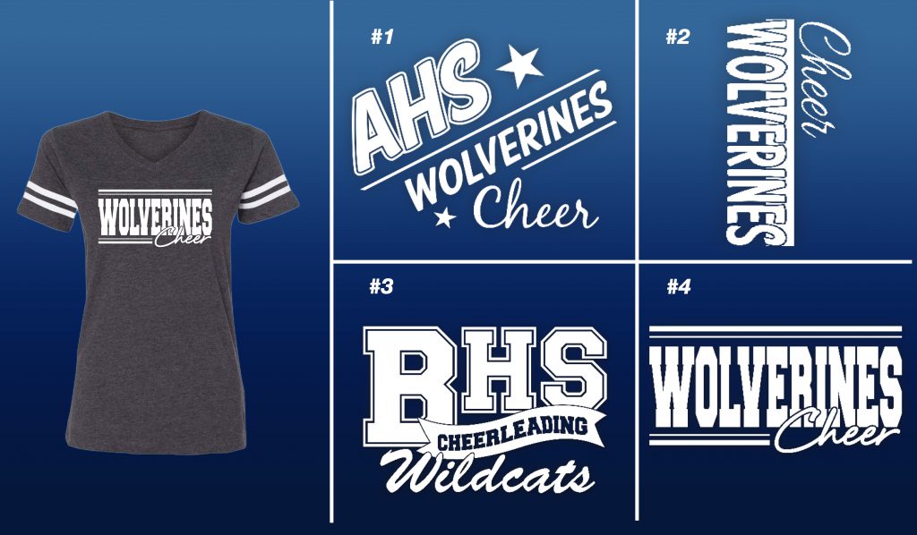 Cheer Shirt with Designs - Century Resources